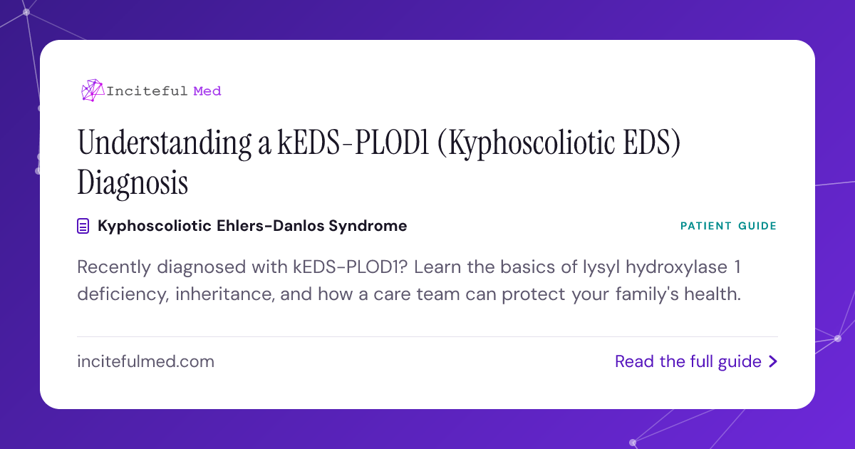 kEDS-PLOD1 Diagnosis: Essential Facts | Inciteful Med | Inciteful Med ...