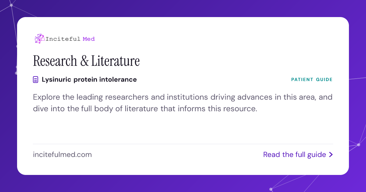 Research & Literature | Inciteful Med Resources