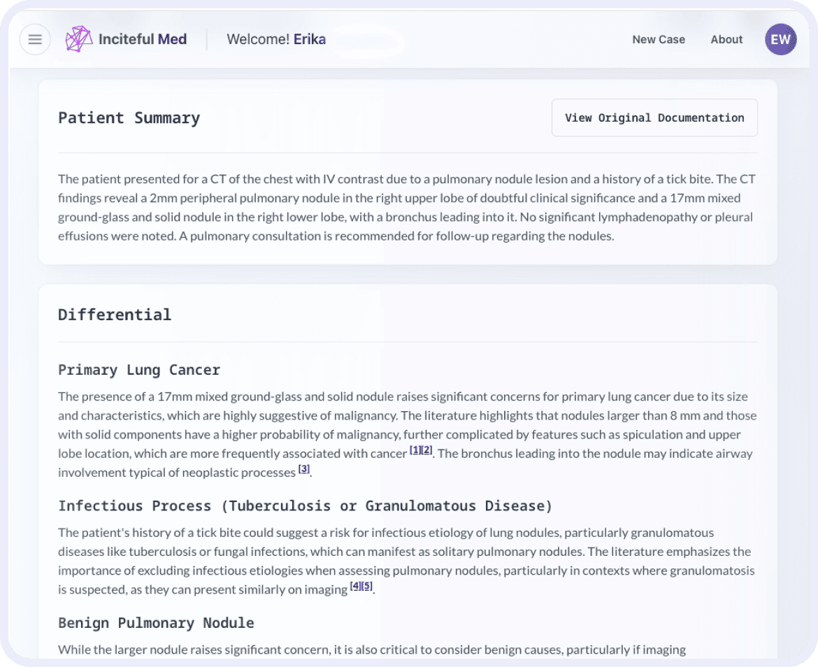Inciteful Med - Evidence-based medical research